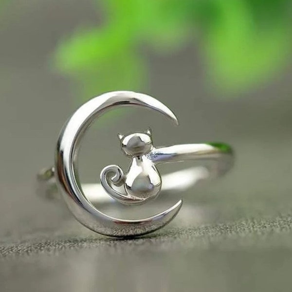 Cat Ring - Etsy