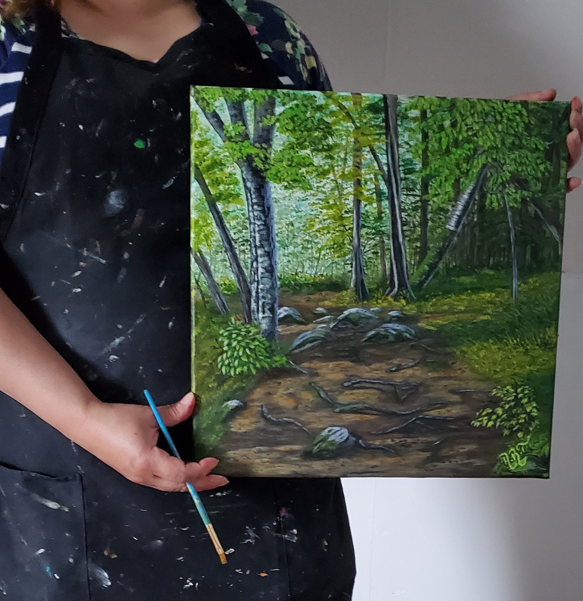 Acrylic Painting , Landscape Painting , Original Painting , Scenery Art ...