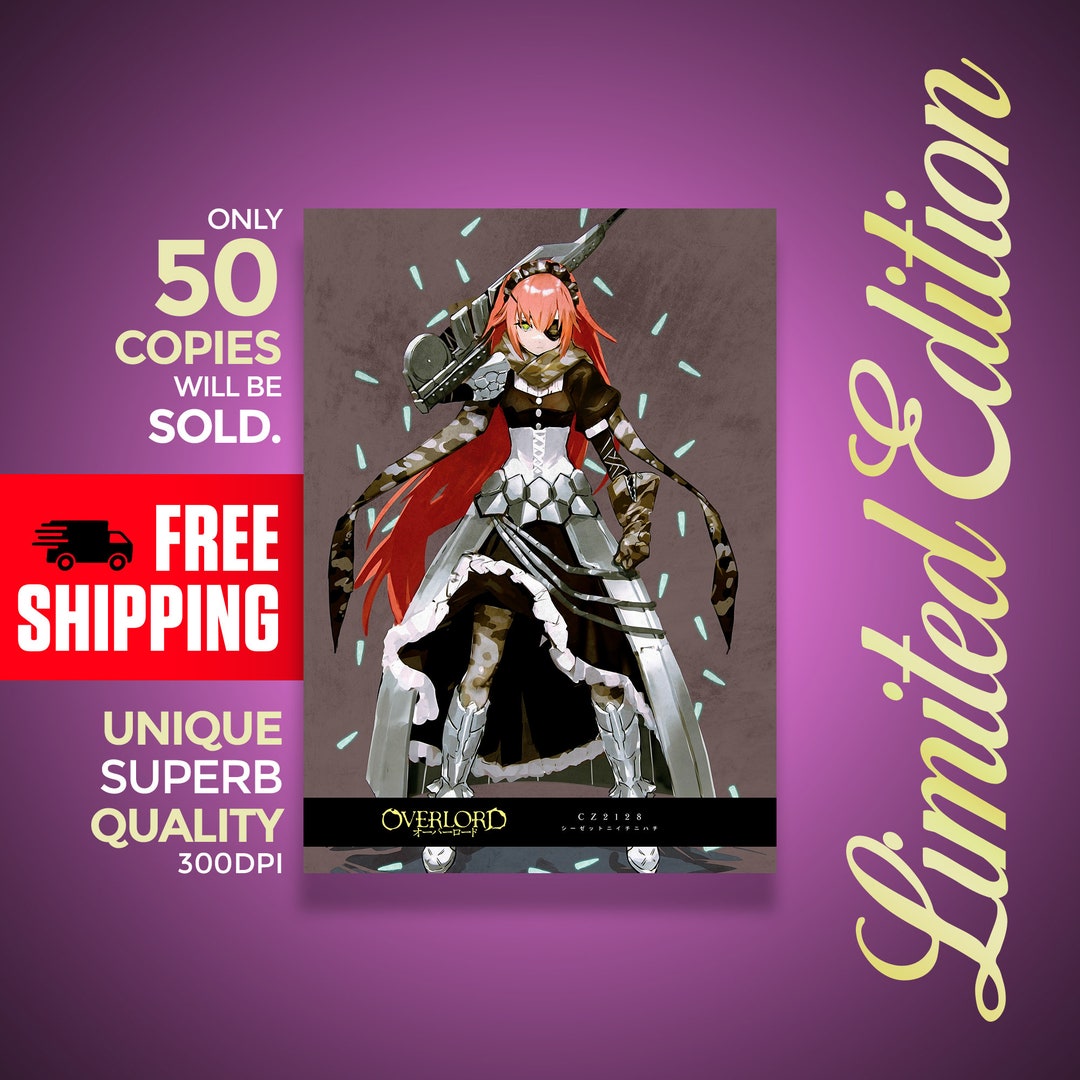 Anime Poster LIMITED EDITION Inspirational Motivational Overlord CZ2128 ...