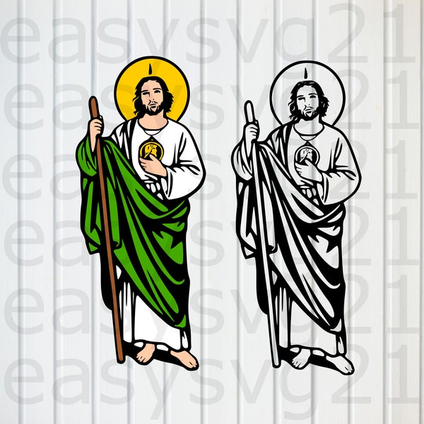 Saint Jude Vector - Etsy