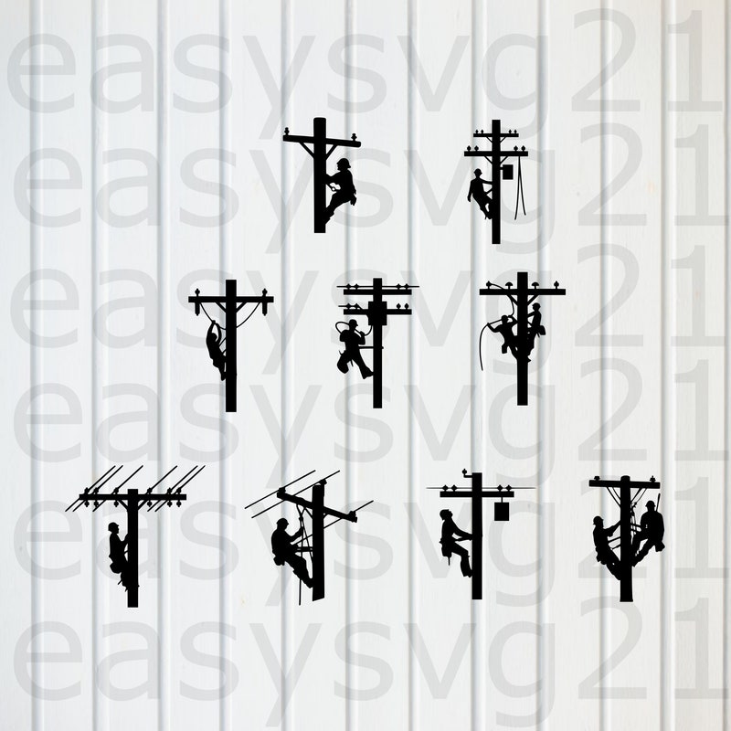Lineman Svg Files - Etsy