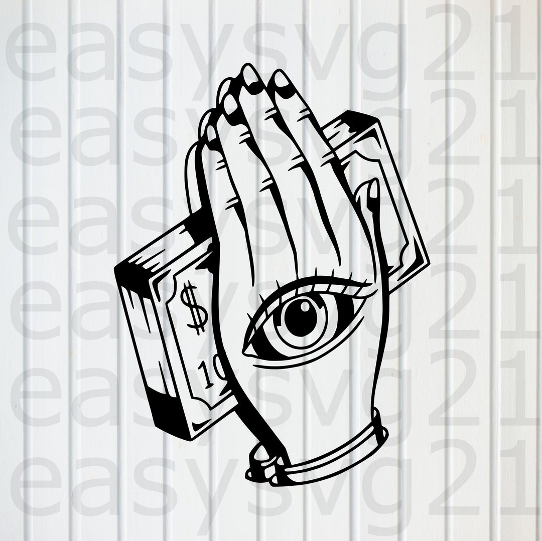 Hands and Eye Svg, Cricut, Silhouette, Cutting Files, T-shirt Printing ...