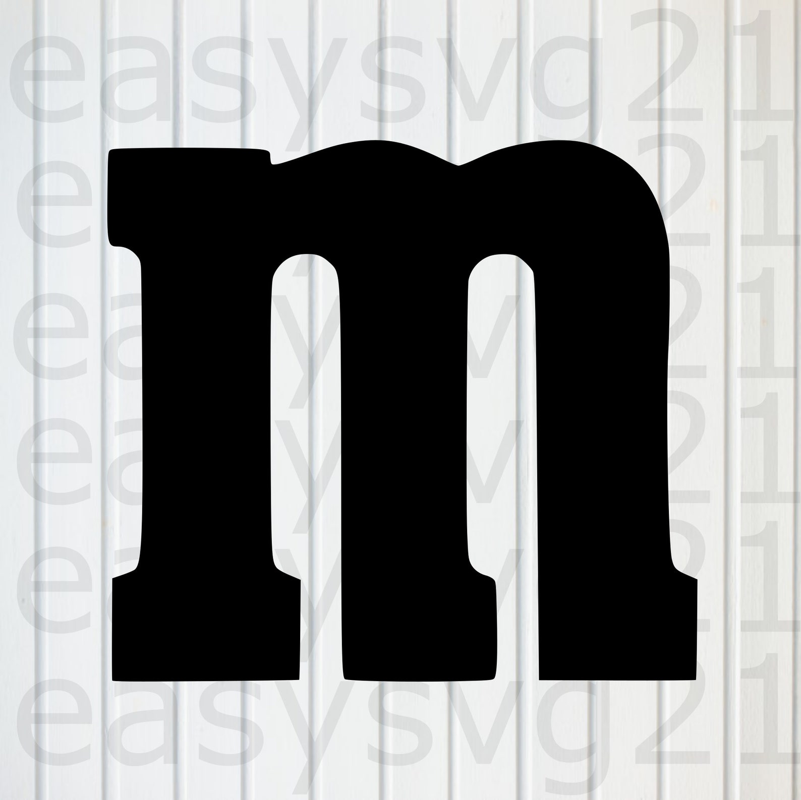 Small Letter M Svg, M Svg, Clipart, Cricut, Silhouette, Cutting Files ...