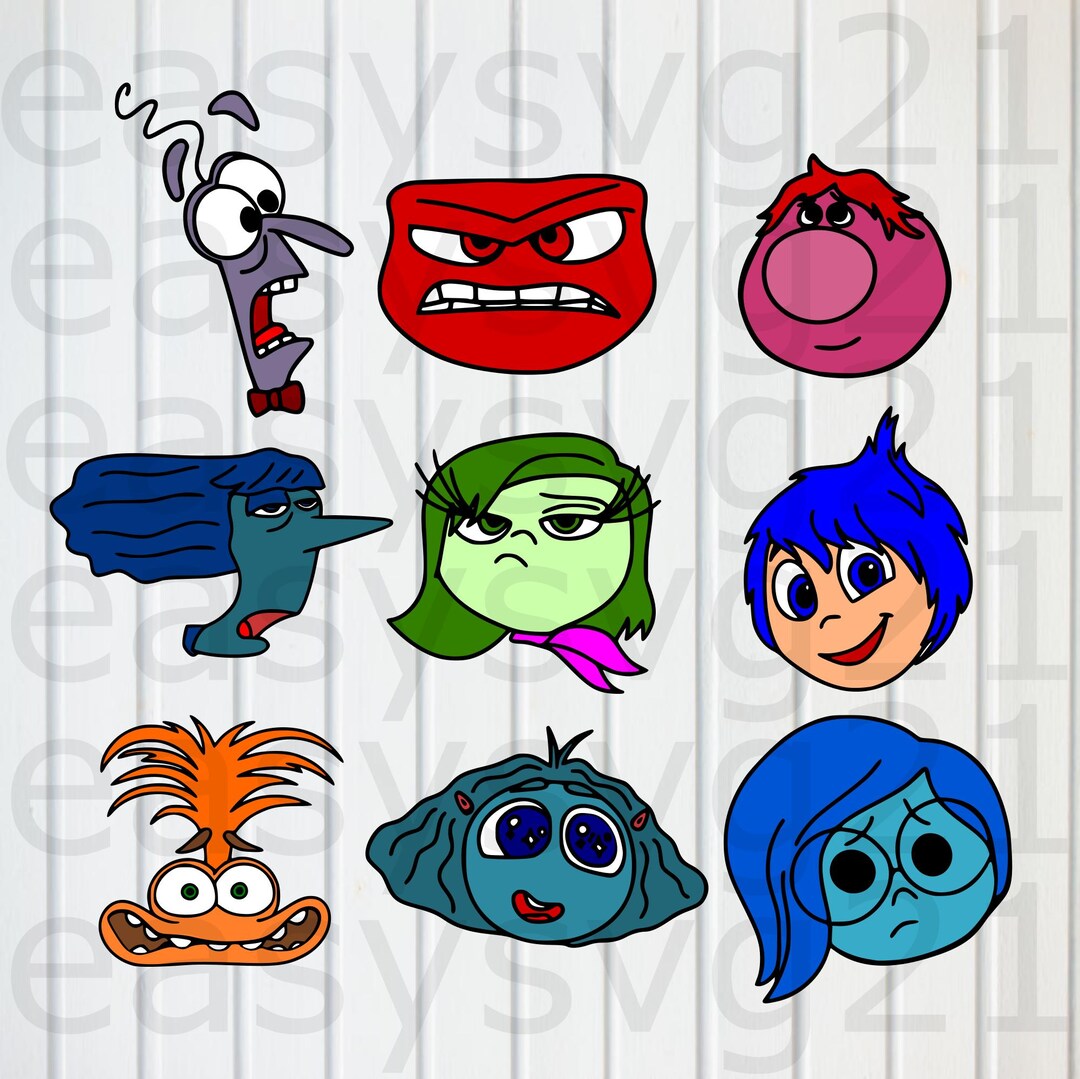 Faces for Svg T-shirts, Cricut, Silhouette, Cutting Files, T-shirt ...