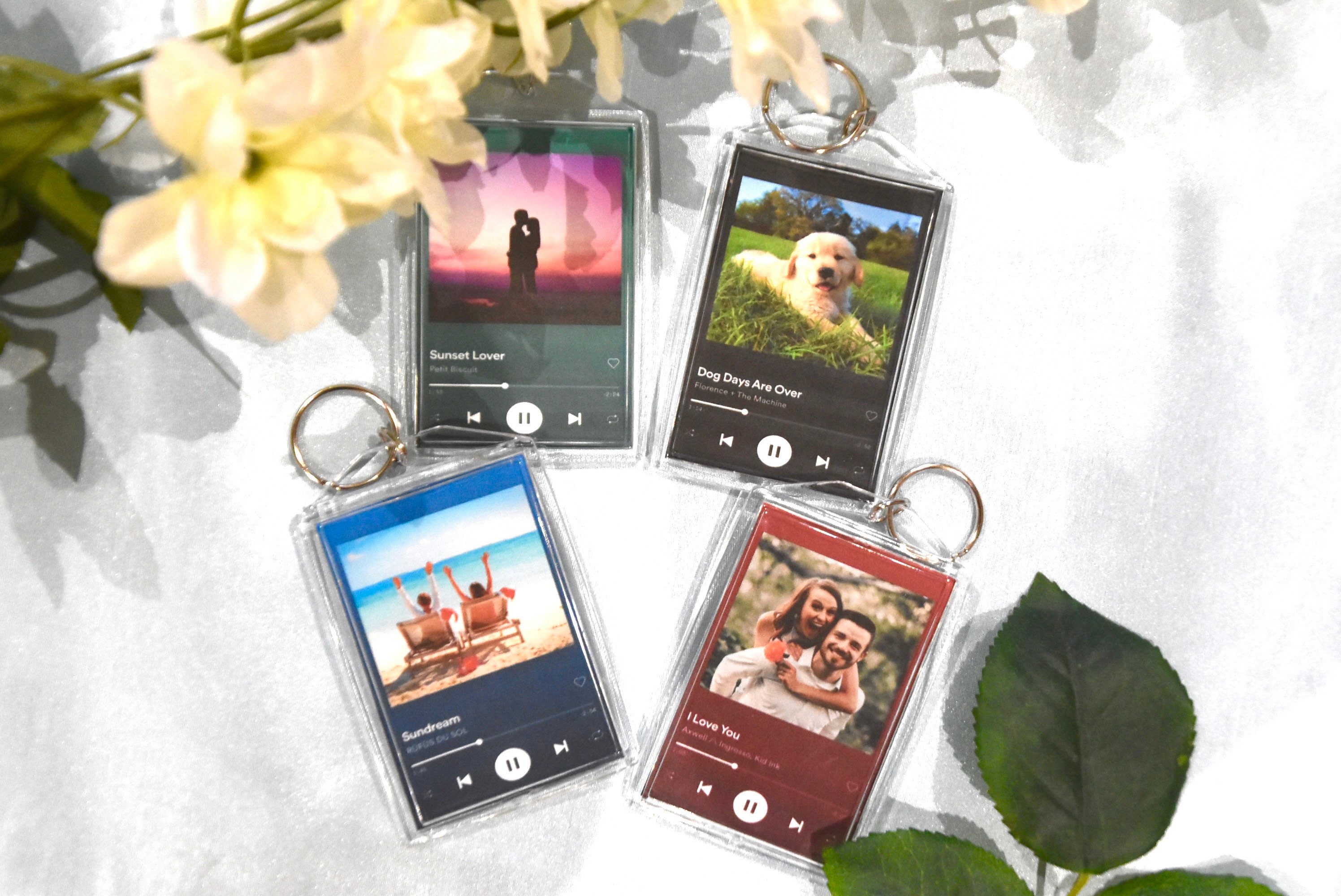 Personalised Spotify Keyrings Music Keyring Gifts for Him - Etsy UK