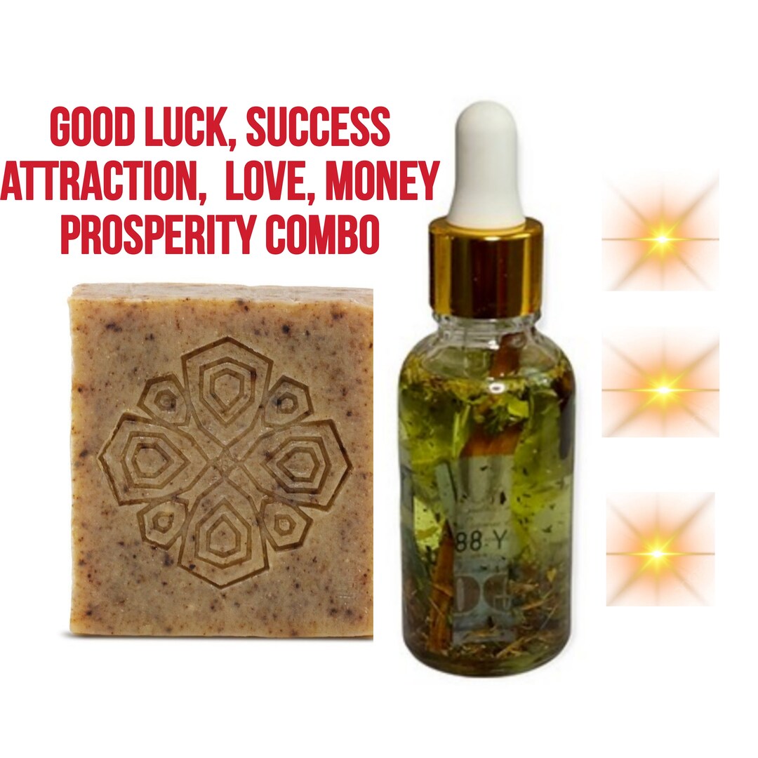 Good Luck Oil , Good Luck Soap, Success, Attraction, Love, Money ...