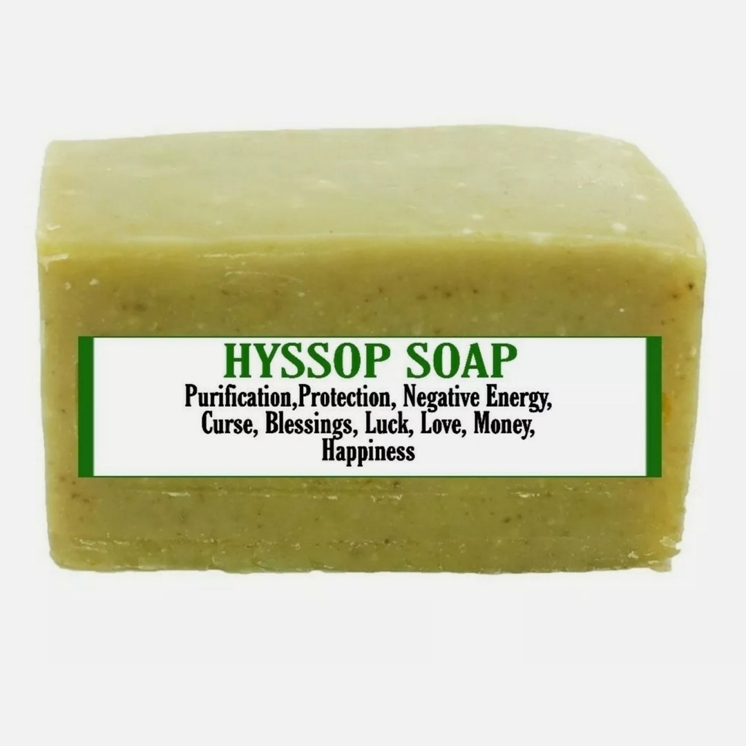 Hyssop Purification Soap, Protection, Love, Negative Energy, Luck - Etsy