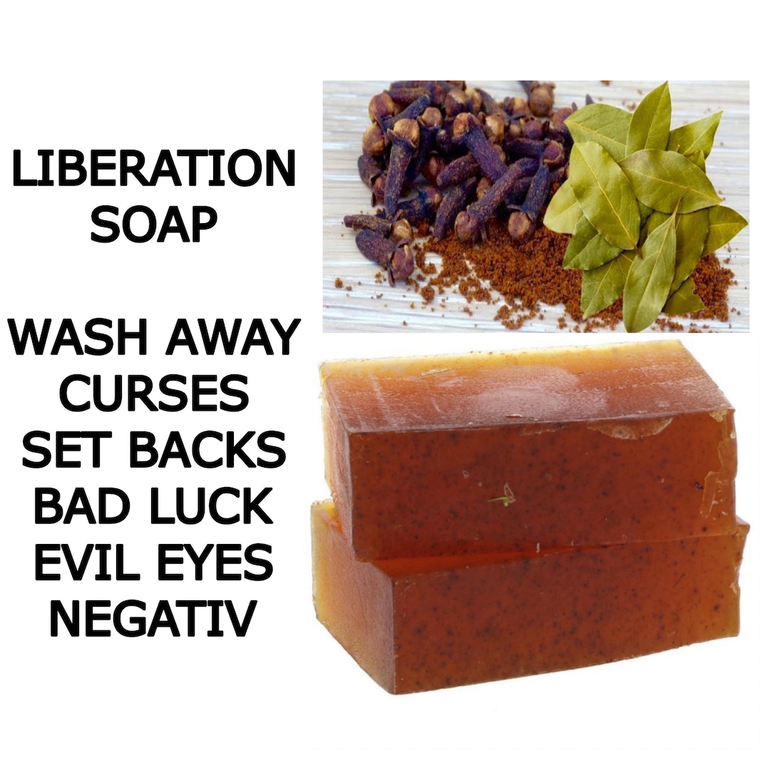 Liberation Soap, Break Curses, Banish Bad Luck, Evil Eye, Negativity - Etsy