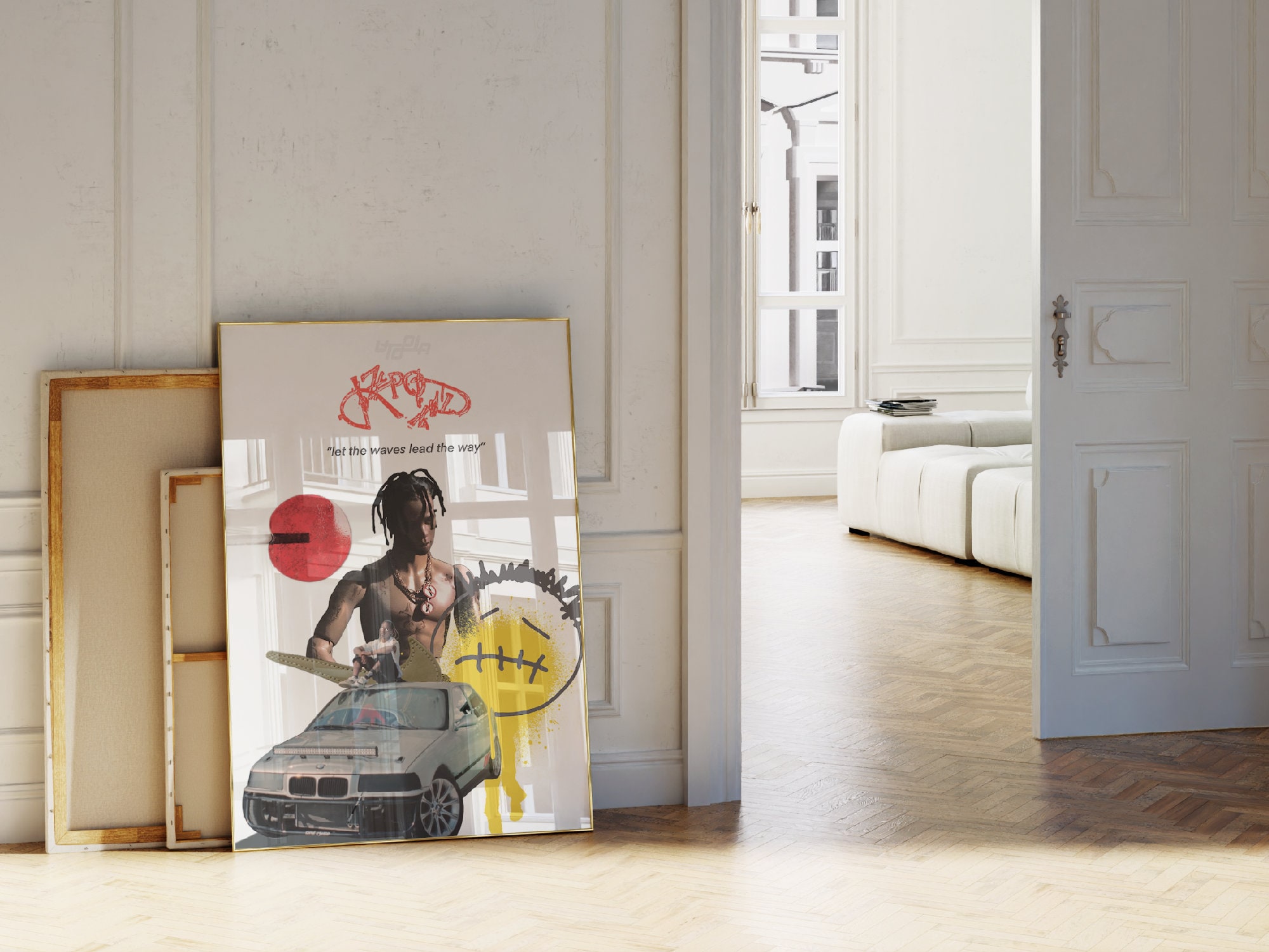 Travis Scott Utopia Kpop EXCLUSIVE Poster - Travis Scott Rodeo Wall Art ...