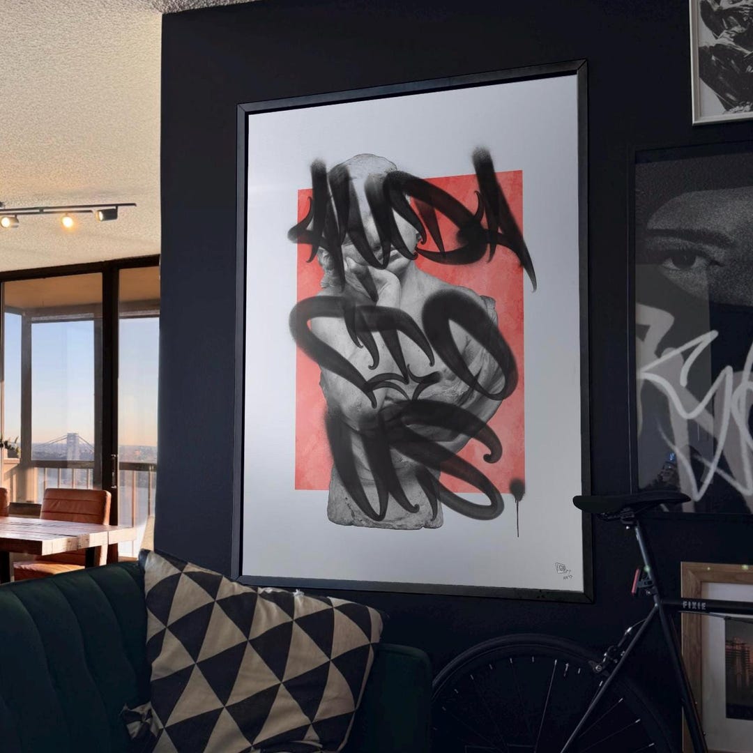 Audacious Graffiti EXCLUSIVE Poster - Street Art - Wall Art - Decor ...