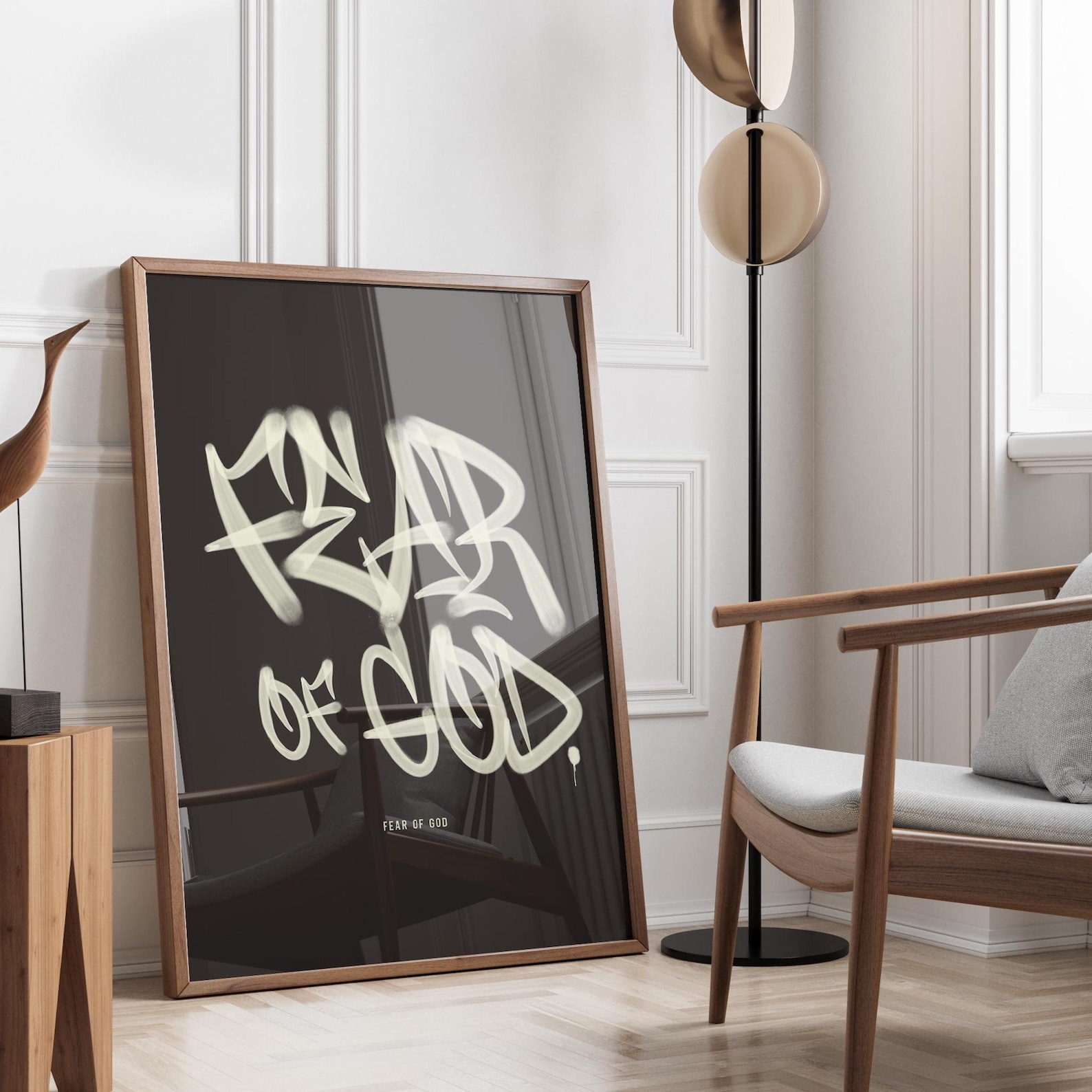 Fear of God Graffiti EXCLUSIVE Poster - Street Art - Wall Art - Decor ...