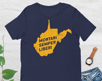 Montani Semper Liberi Shirt - Etsy