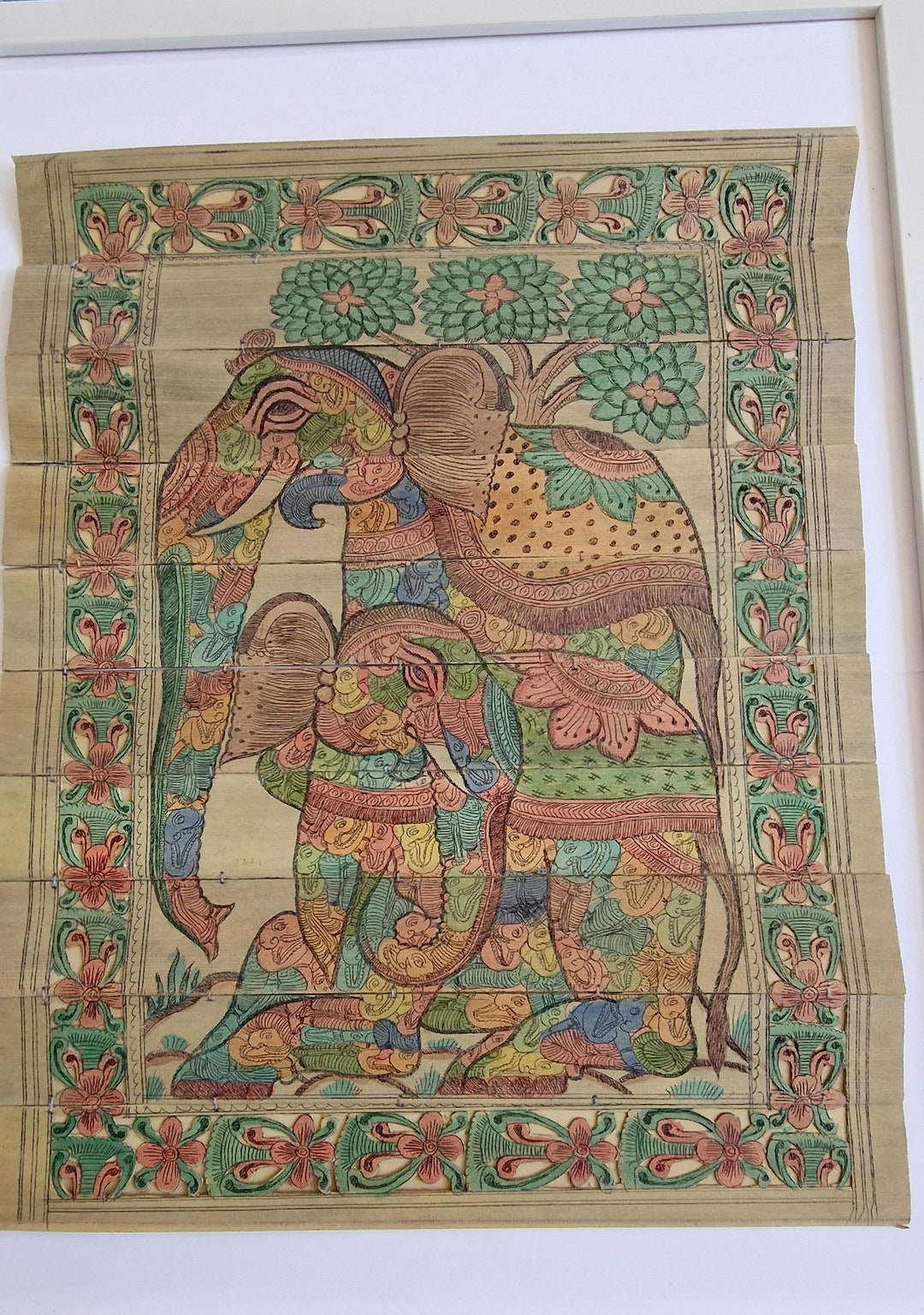Unique Indian Palm Leaf Etching and Carving Art - Tala Pattachittra ...