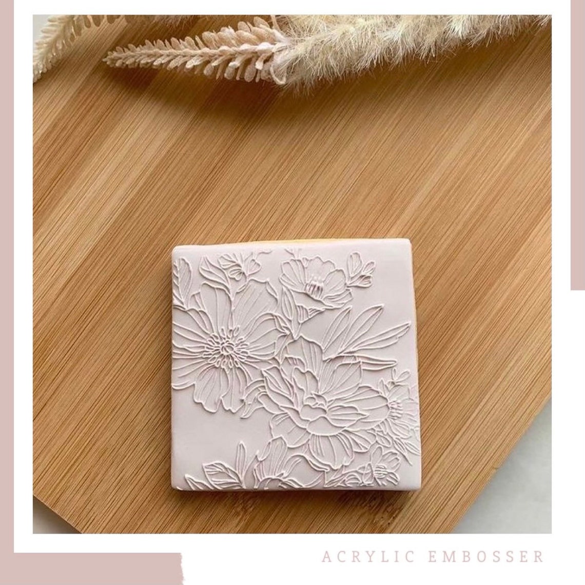 Large Flower Print Embosser | Etsy