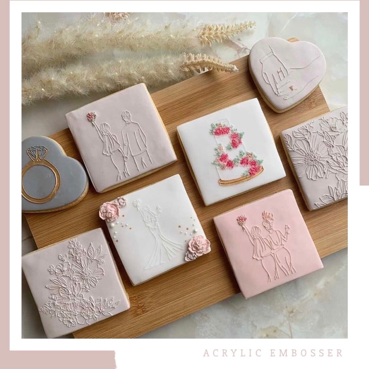 Large Flower Print Embosser | Etsy