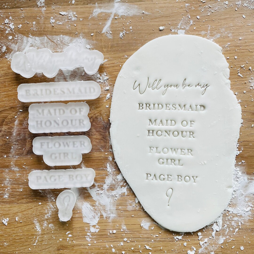 Proposal Design 2 - Acrylic Push Stamp - Etsy