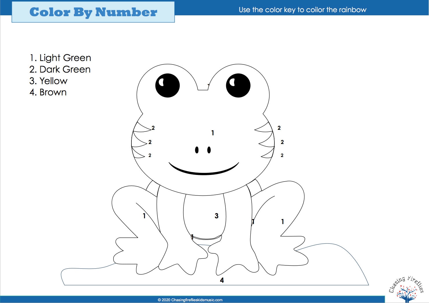 Lets Color! Color by Number Printables! - Etsy