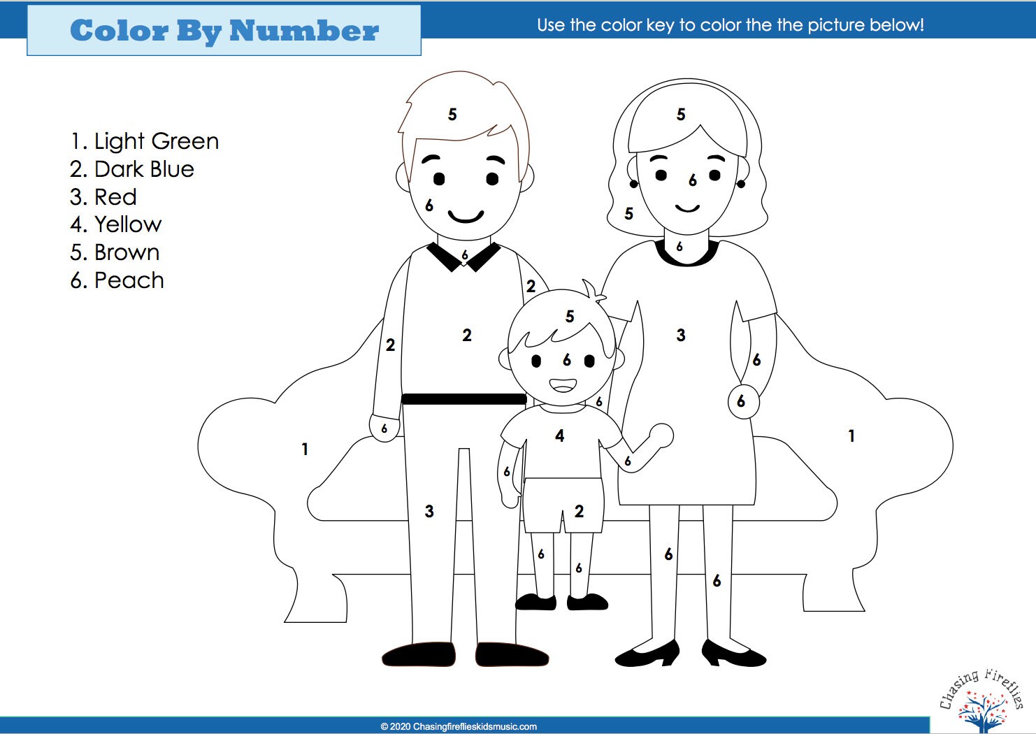 Lets Color! Color by Number Printables! - Etsy