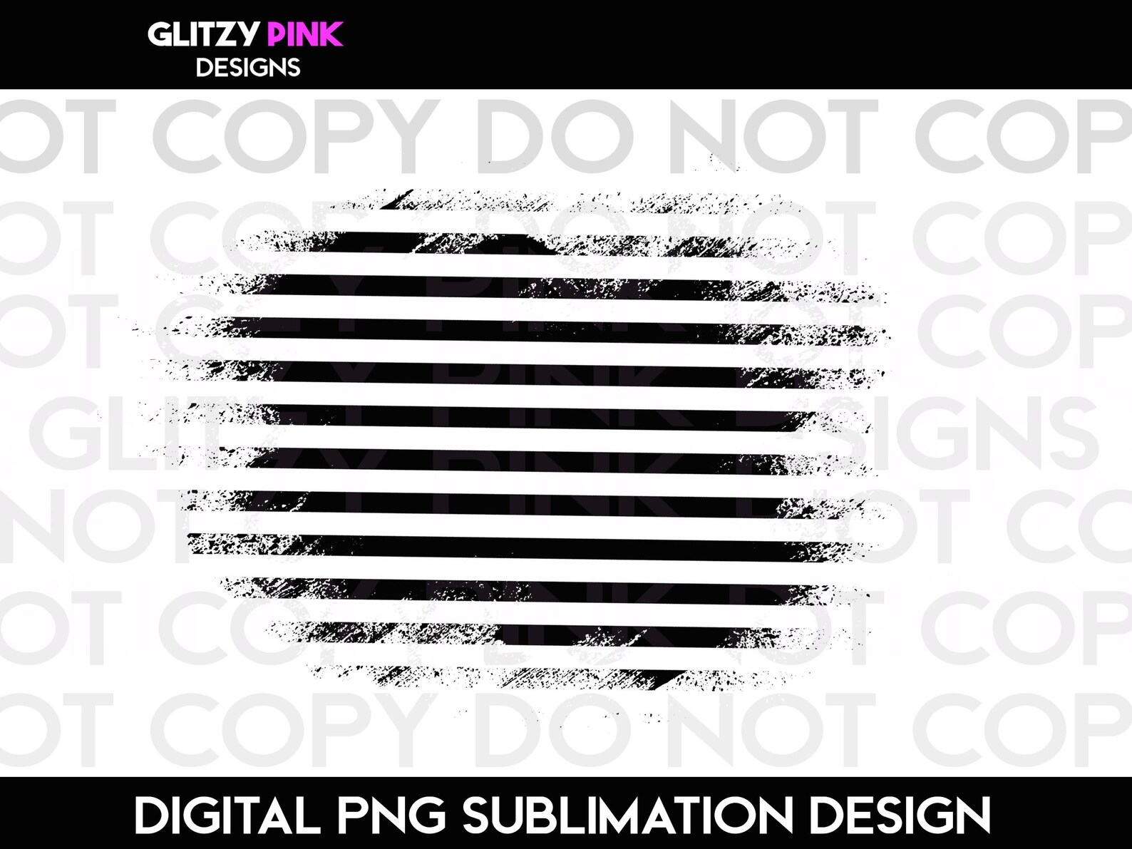 Distressed Grunge Black and White Stripes Background Pattern Patch PNG ...