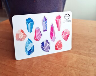 Gem Stickers - Etsy