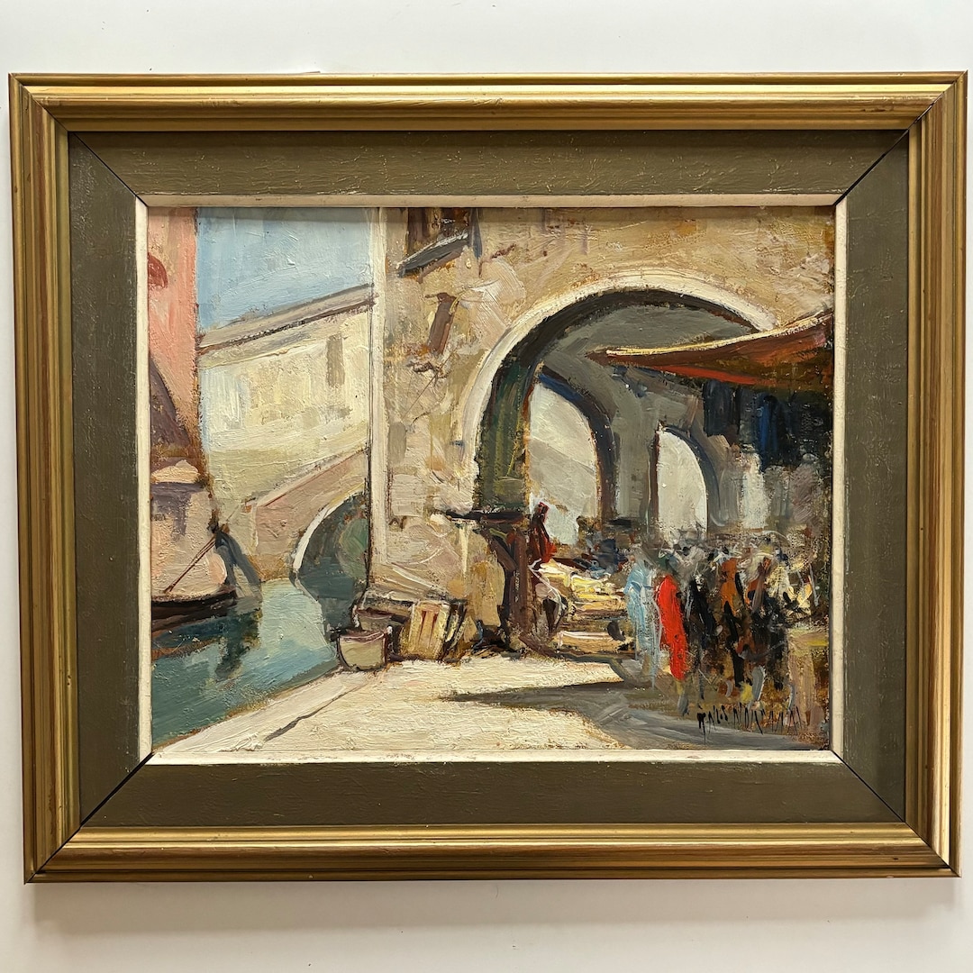 Knut Norman swedish, 1896-1977 Original Landscape Painting Landscape ...