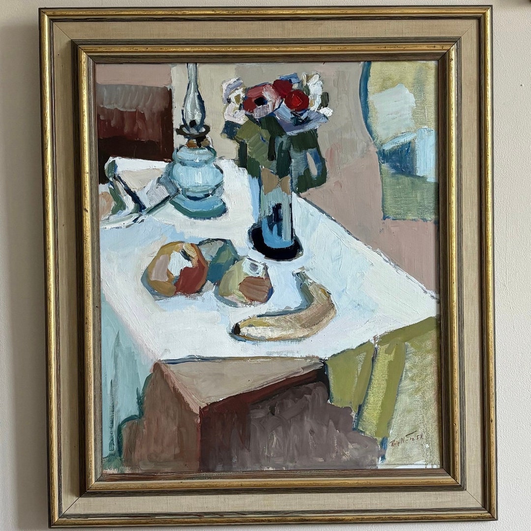Vintage Swedish Still Life Kitchen ROLF NORRMAN (1921-1964) Vintage ...