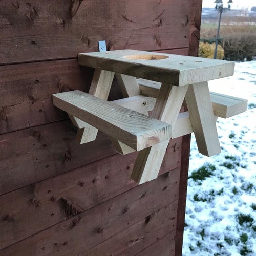 Squirrel/ Bird Mini Picnic Table Feeder Table. - Etsy