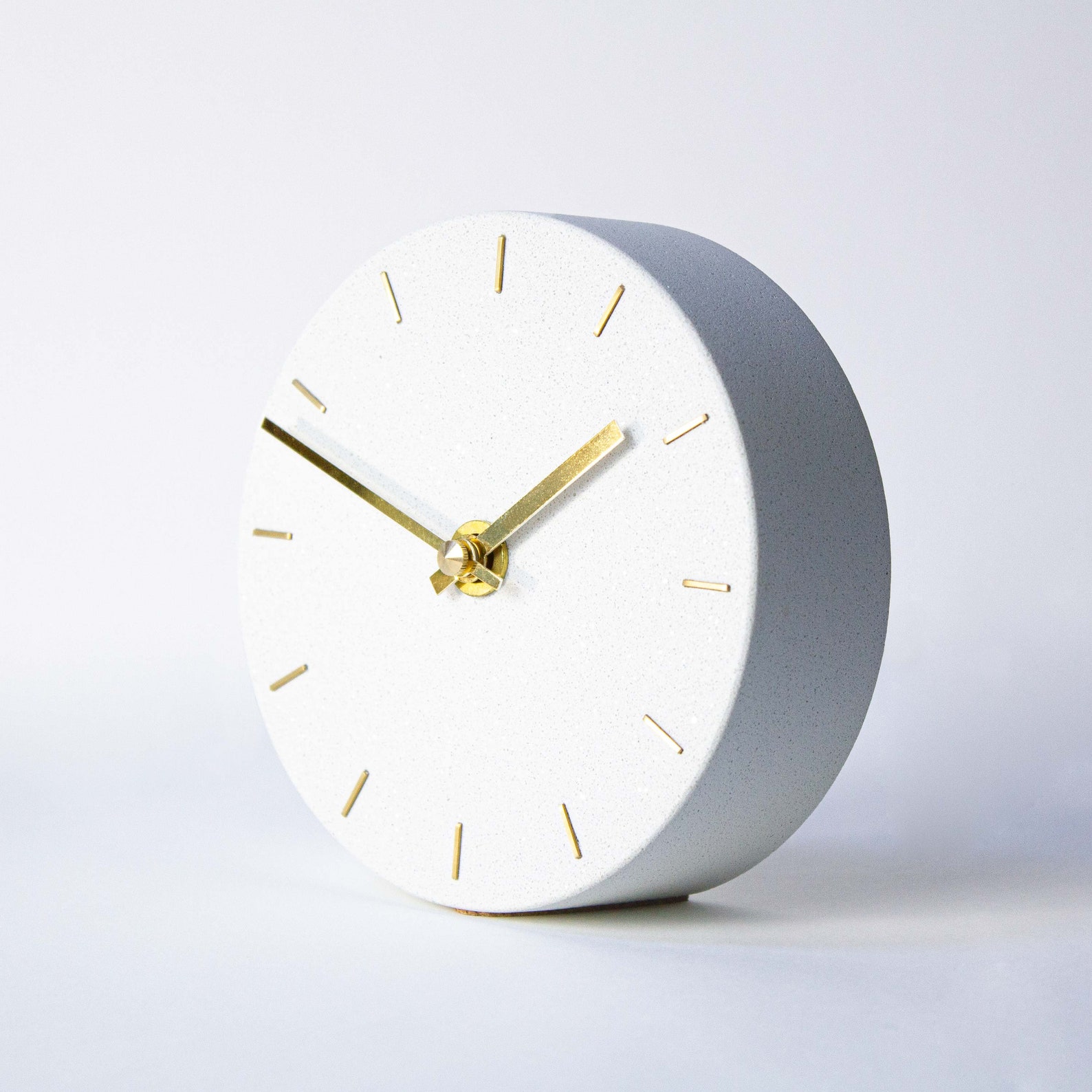 Clock, White, Various Sizes - Etsy