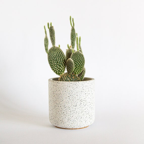 White Plant Pot Classic | Etsy