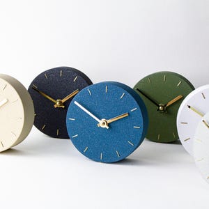 Desk Clock, Various Colours Available - Etsy
