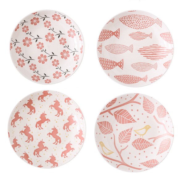 Ceramic Plate Set - Etsy