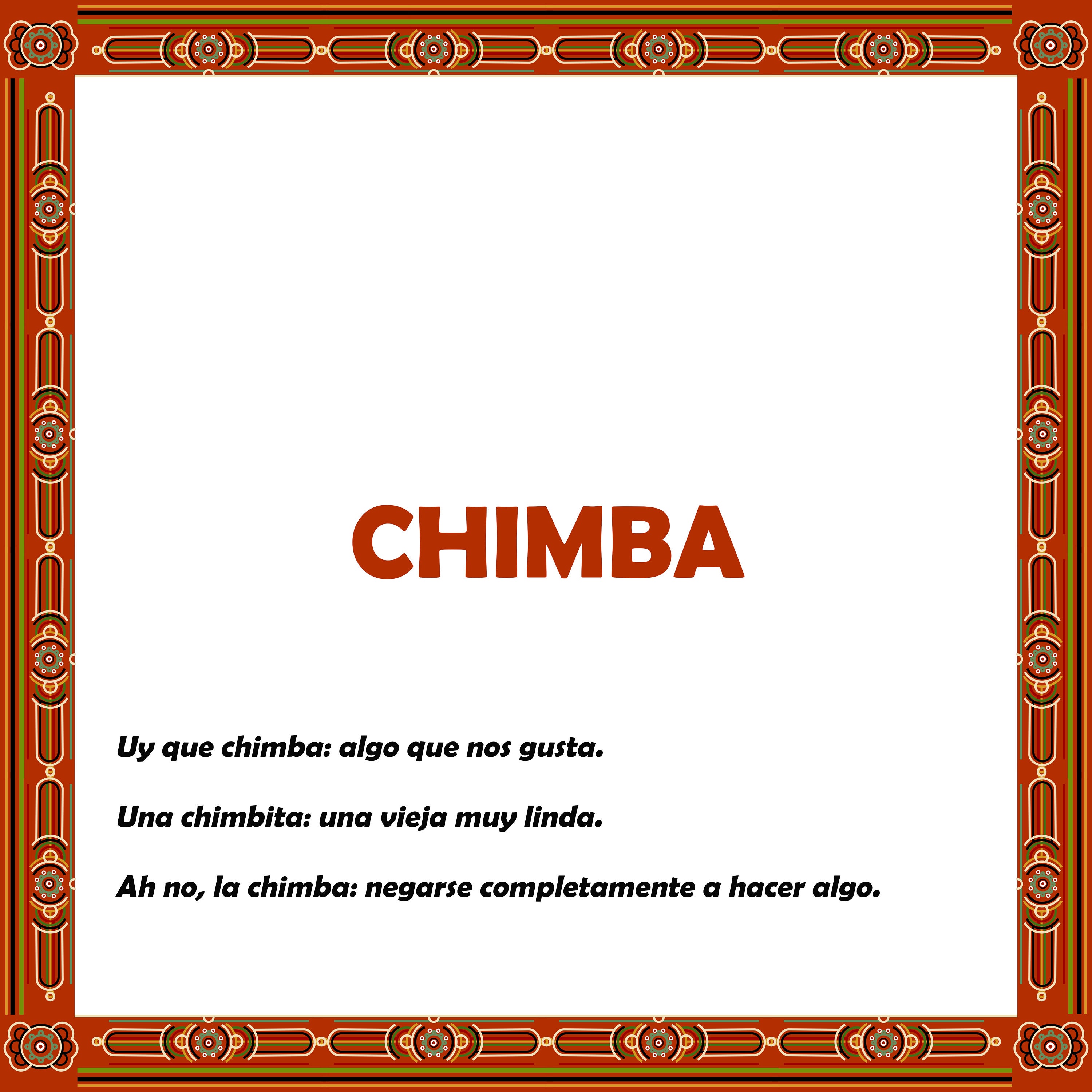 Descubre el significado de Chimba, La icónica palabra colombiana definida, Diseño inspirado de ...