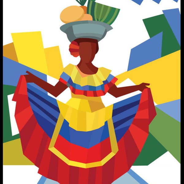 Colombia Poster - Etsy