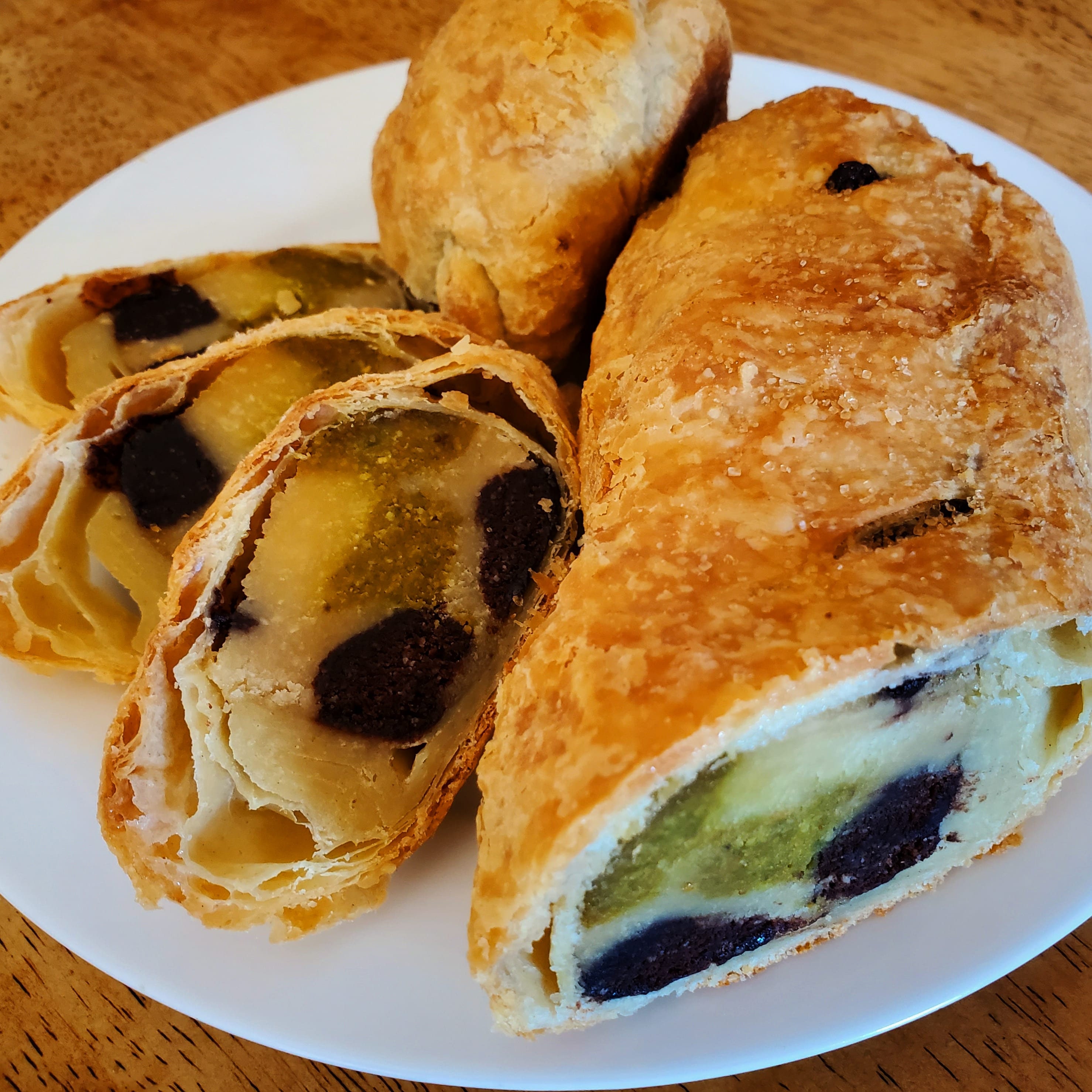 Puff Pastry Log