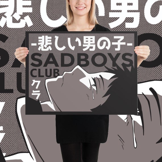 Sad Emo Poster Art & Collectibles Digital Prints etna.com.pe