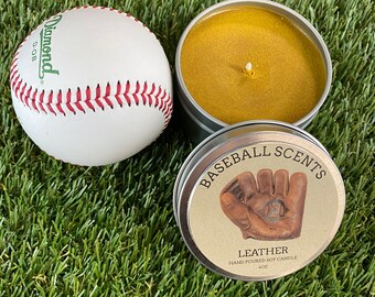 Baseball Candle | Etsy