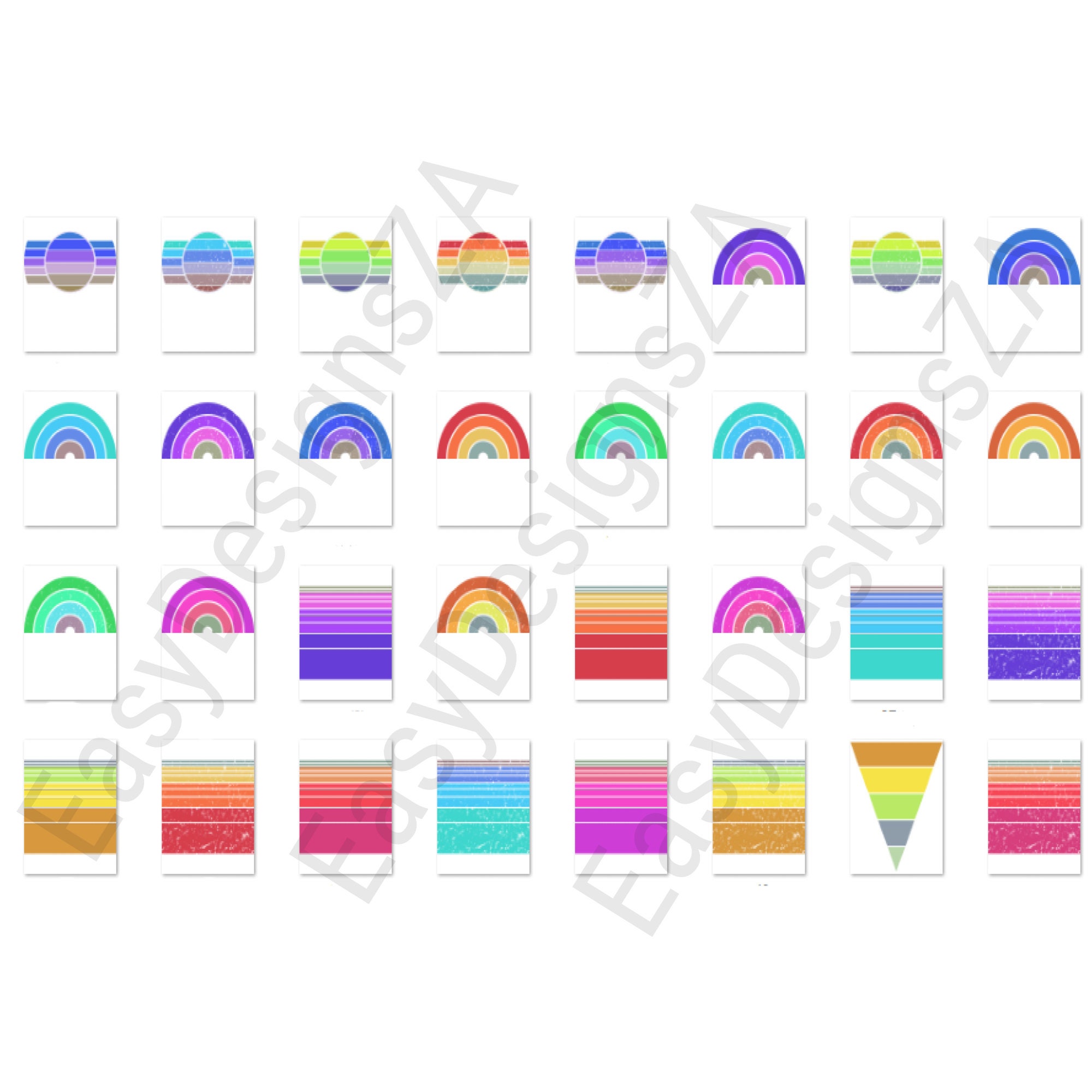 Retro sunset PNG bundle 226 PNG files for sublimation | Etsy