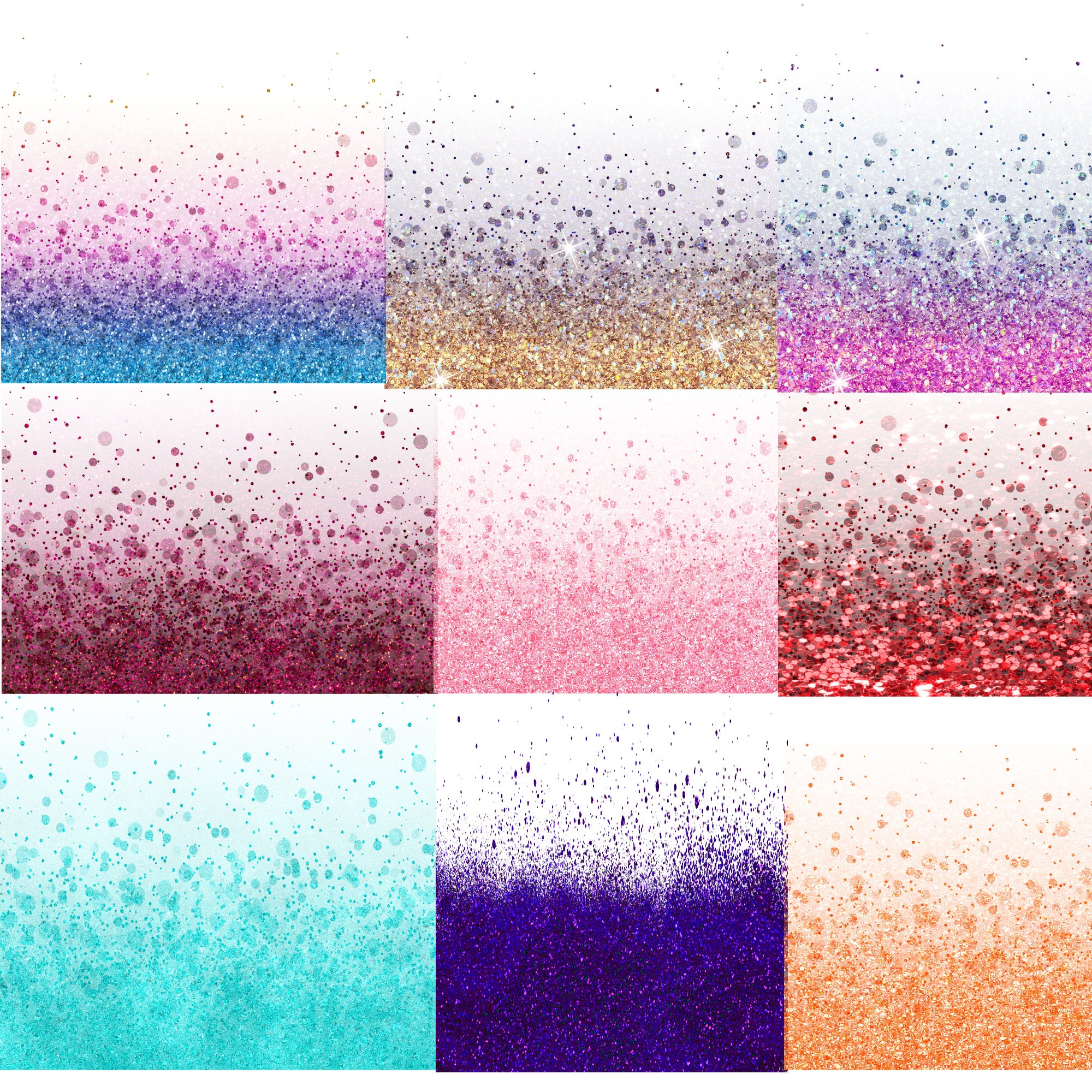 100+ Glitter Overlays PNG Files, Digital Download, Sublimation Designs ...