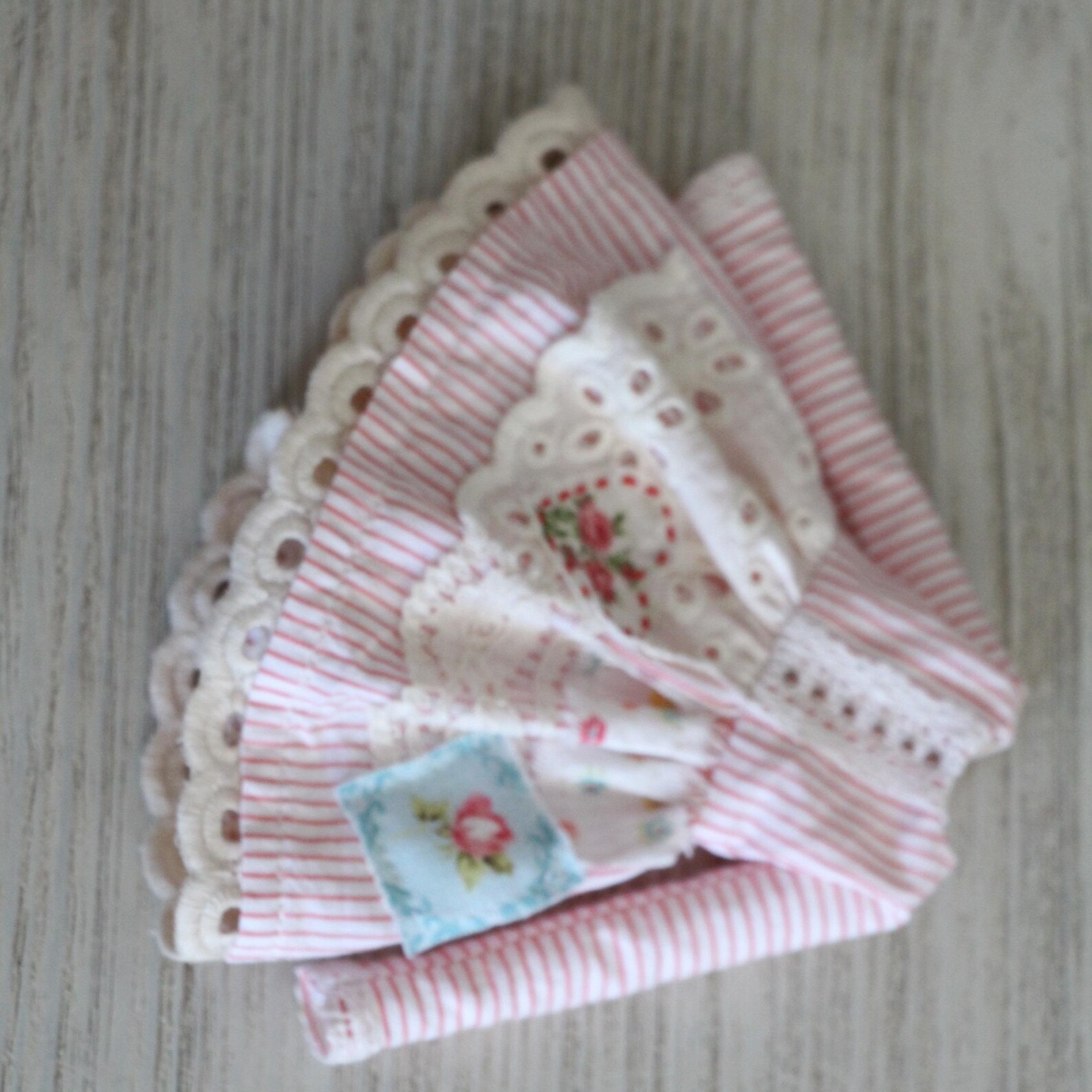 Patchy Dress for Blythe, Blythe Dress, Blythe Clothes, Striped Blythe ...