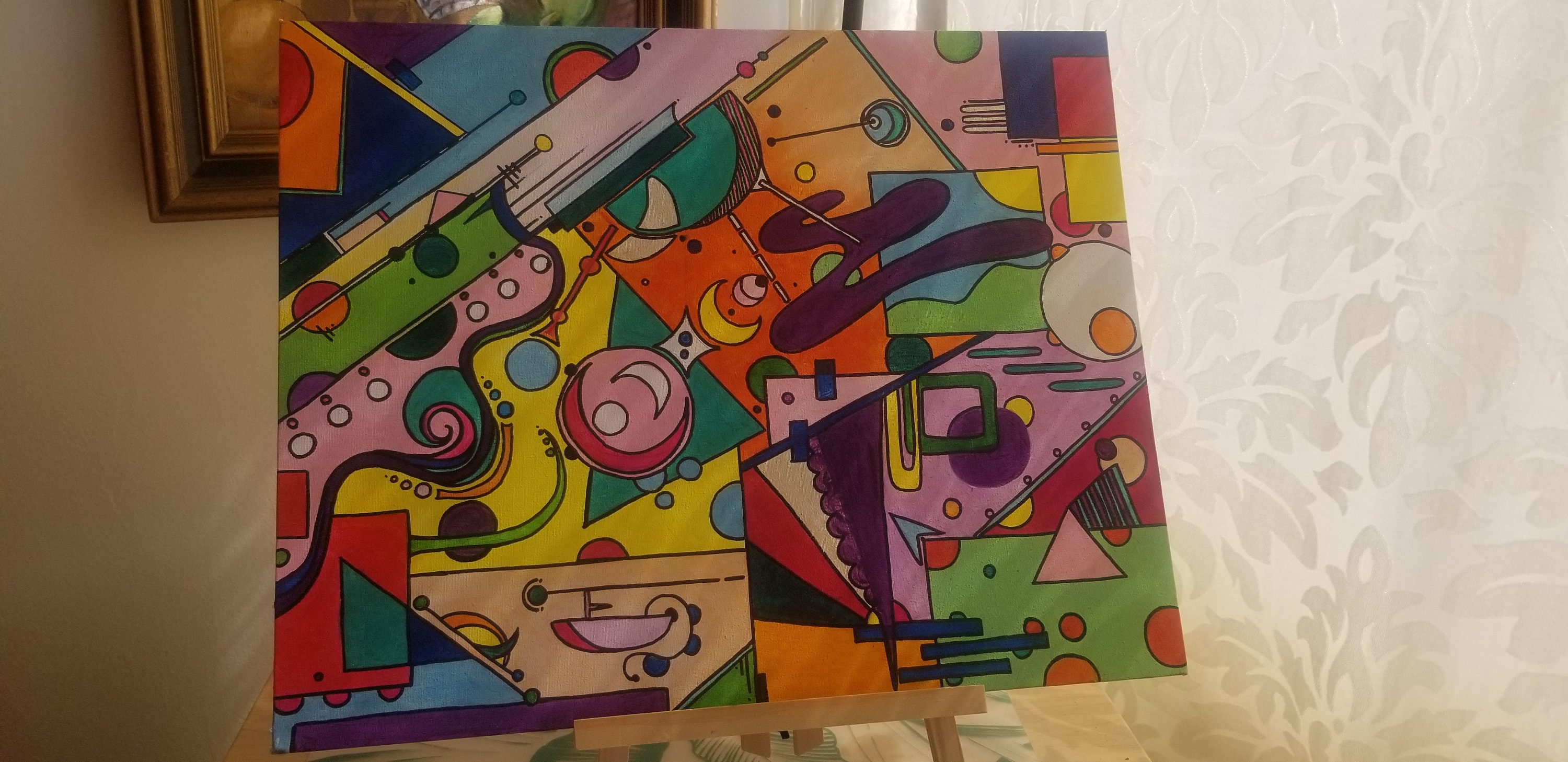 Original Abstract Acrylic Painting Array 2 2022 - Etsy