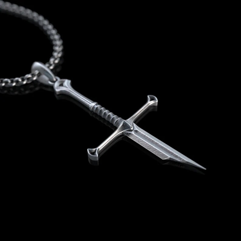 Narsil Sword of Isildur Necklace Narsil Broken Sword Necklace - Etsy