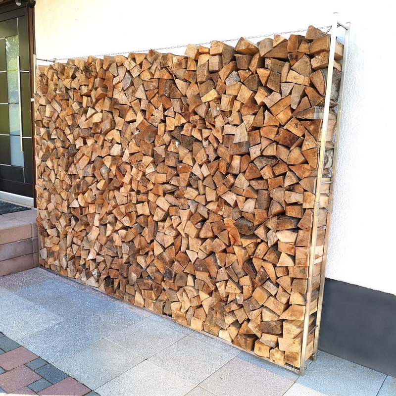 Outdoor Firewood Rack - Etsy