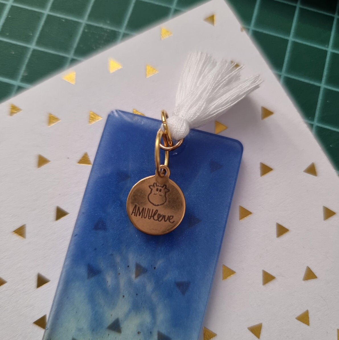 Epoxy Resin Page Mark, Book Mark, Epoxy Resin, Personalized Gift ...
