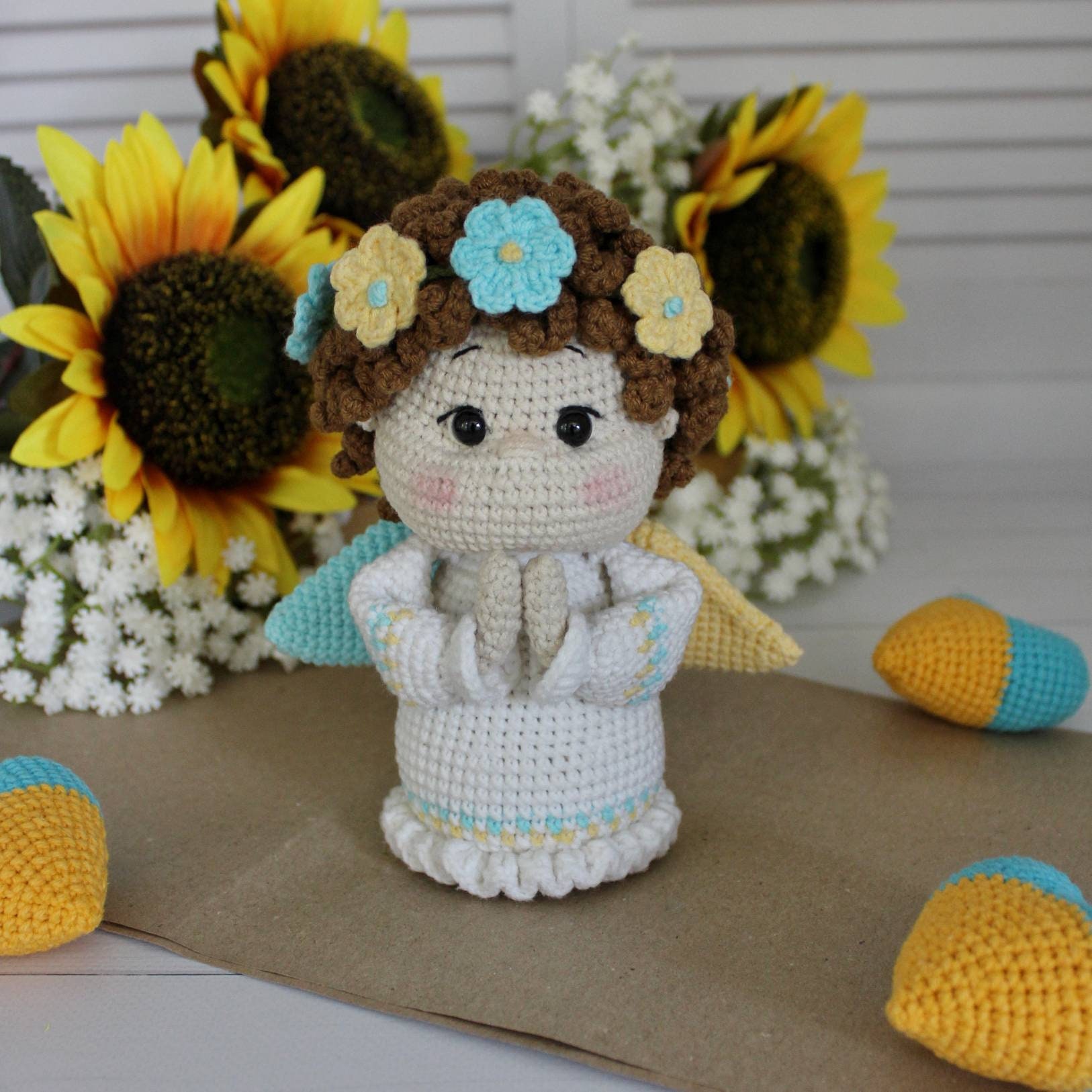 Amigurumi Pattern Crochet Ukraine Angel / Crochet Pattern Handmade ...