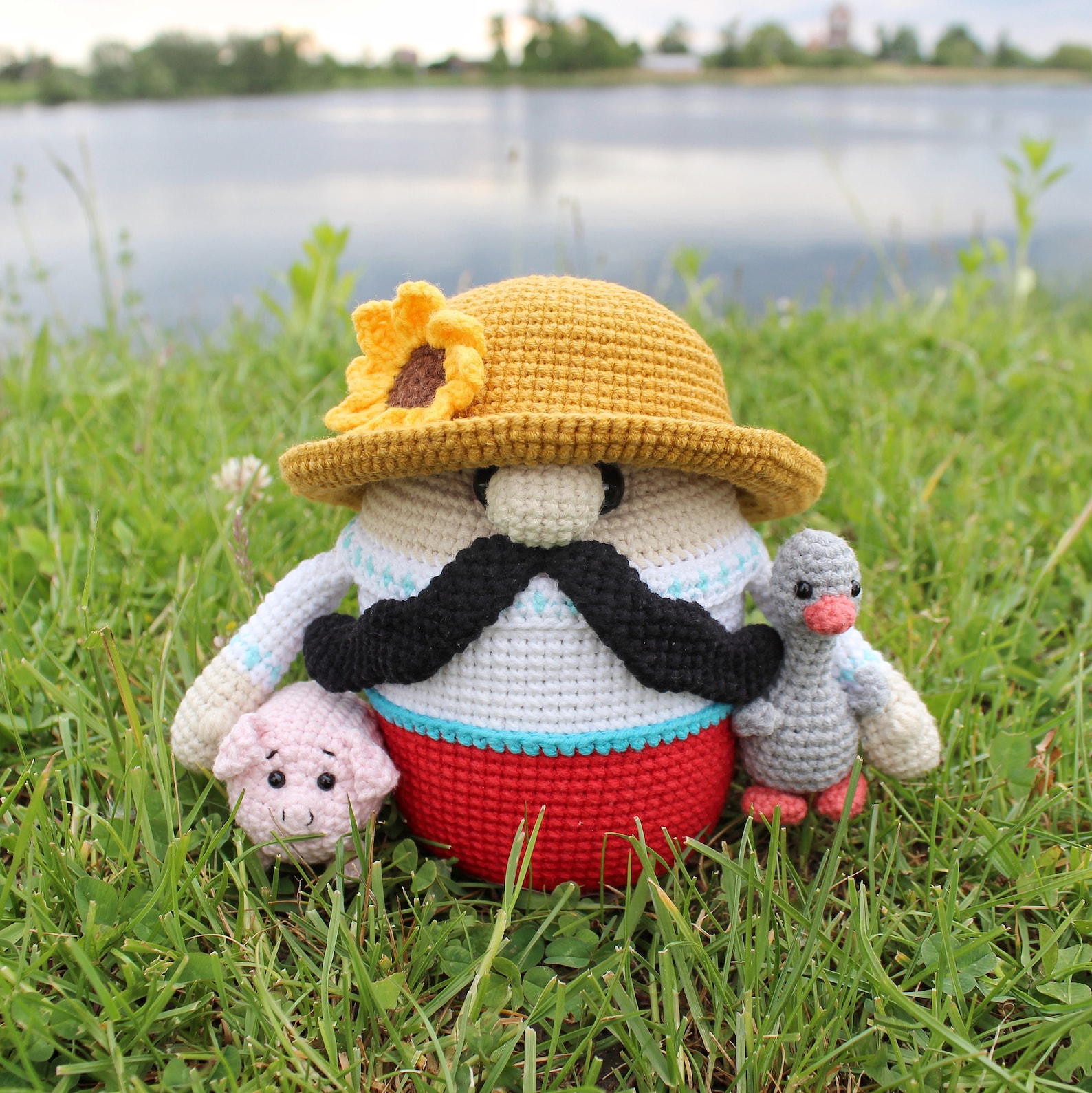 Amigurumi Pattern Ukrainian Crochet Gnome / Crochet Pattern - Etsy
