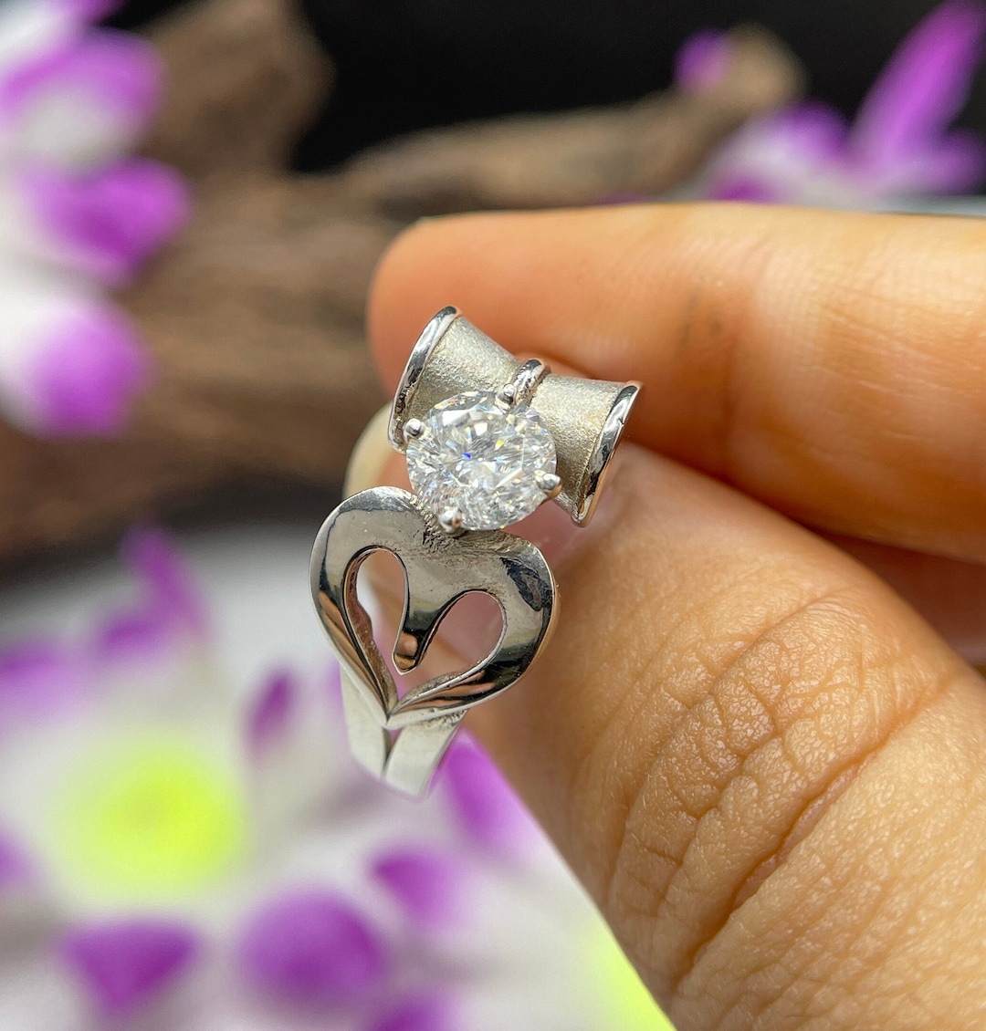 OM Trident Ring, Trishul Ring, 925 Sterling Silver Ring, Shiva Trident ...