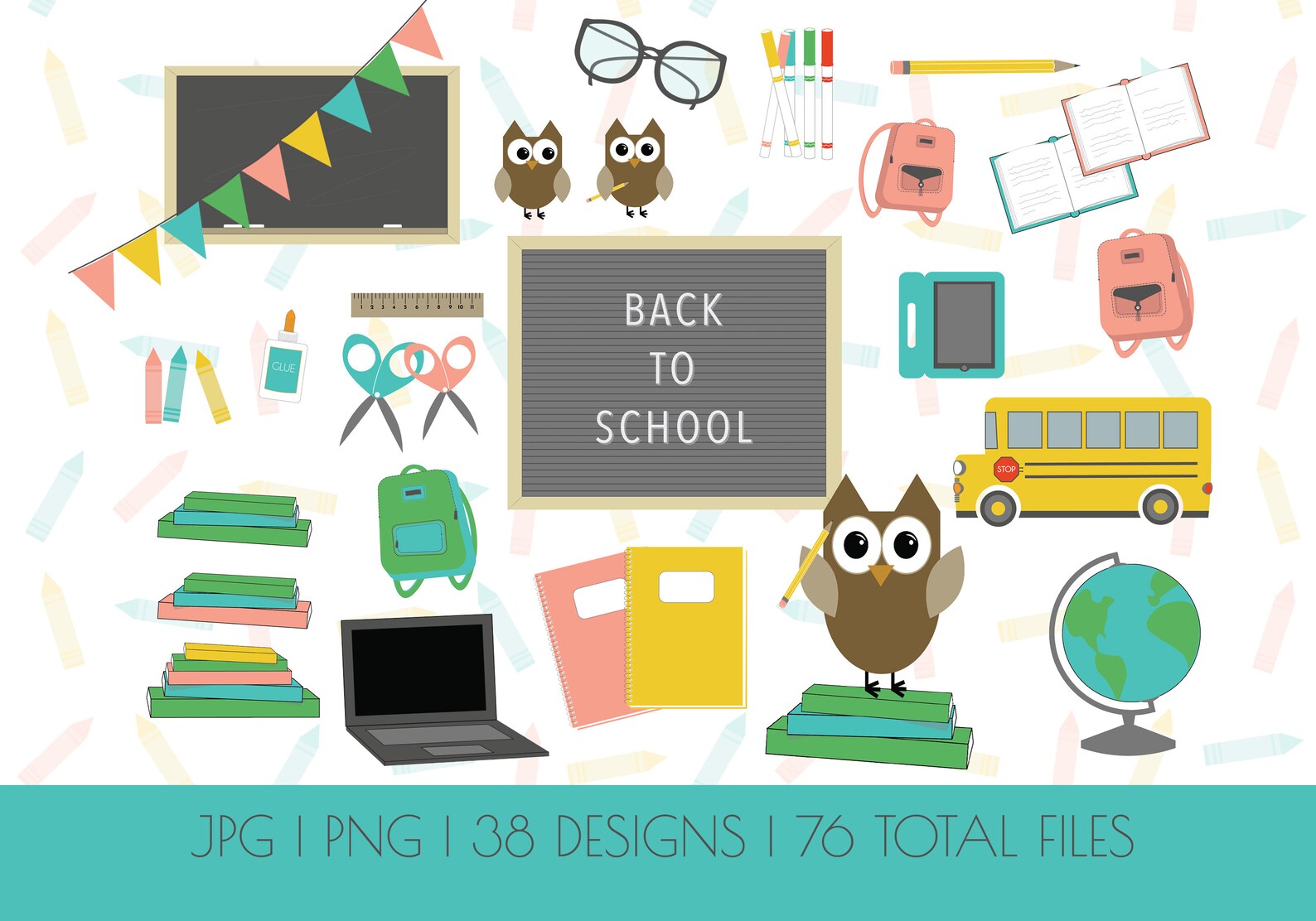 School Clipart | Back to School Clipart | Education Clipart ...