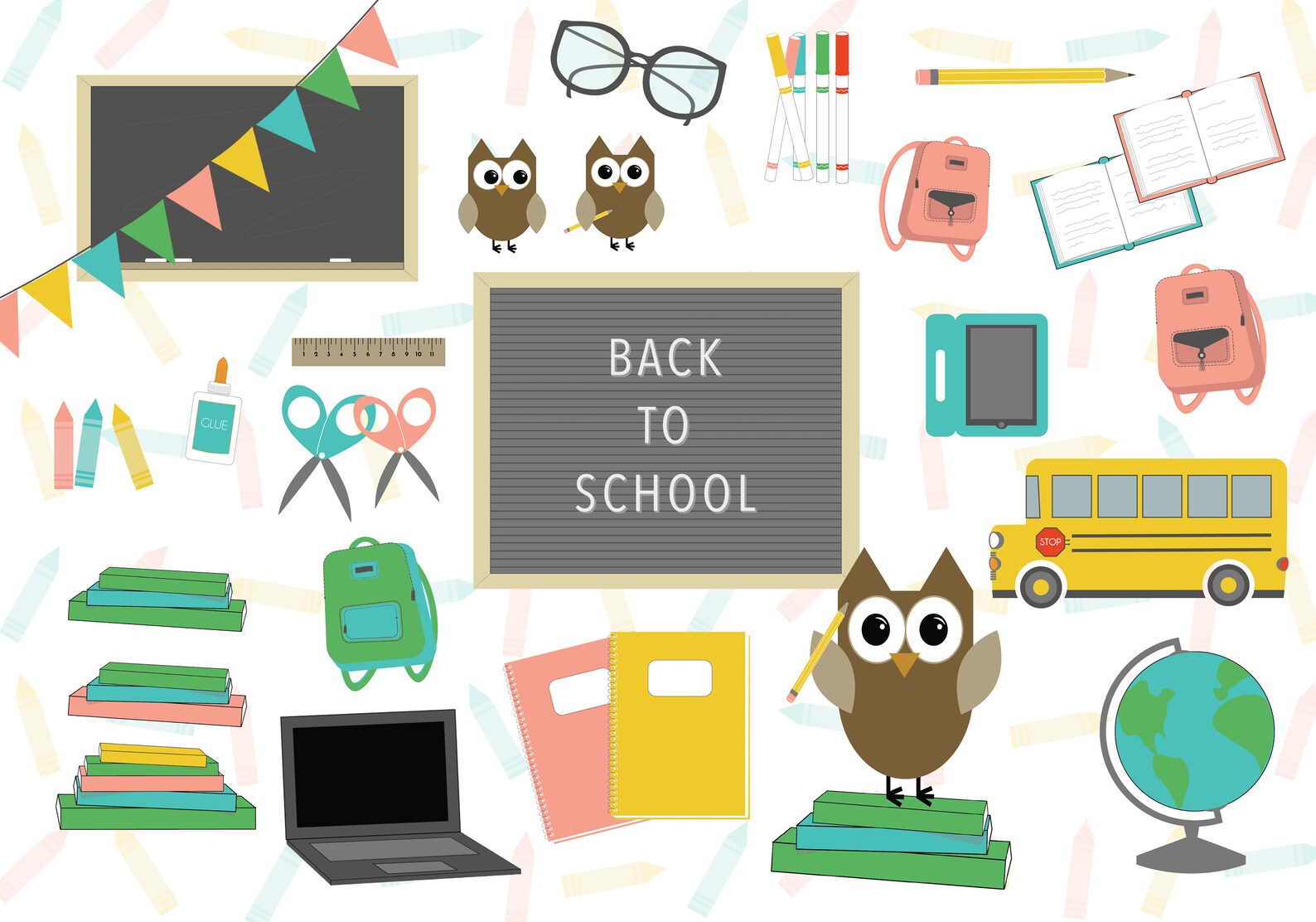 School Clipart | Back to School Clipart | Education Clipart ...