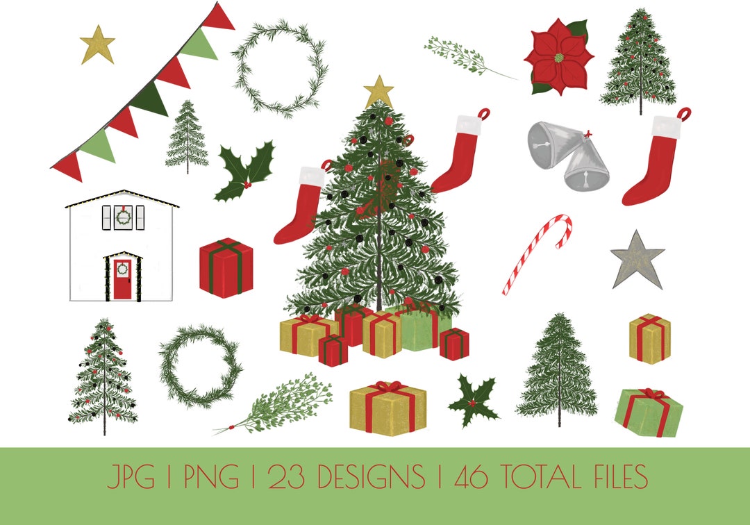 Christmas Tree Clipart | Christmas Clipart | Christmas Graphics ...