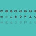 Traditional Grey Contact Icons Extended Edition | Digital Grey Contact ...